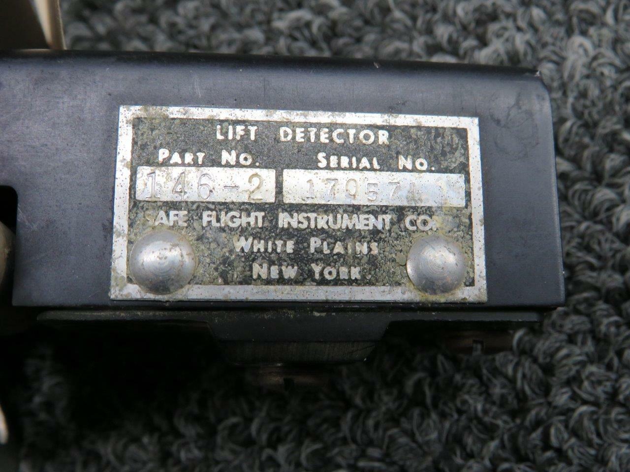 146-2 Cessna 421B Safe Flight Lift Detector Assembly (28V)