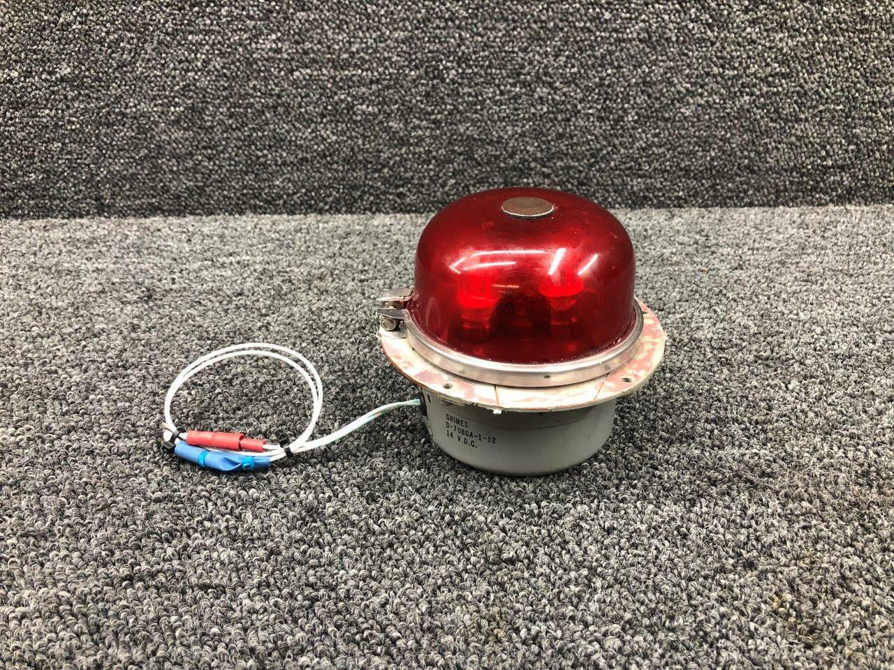 D-7080A-1-12 Beechcraft H35 Grimes Rotating Beacon Light Assy (14V)