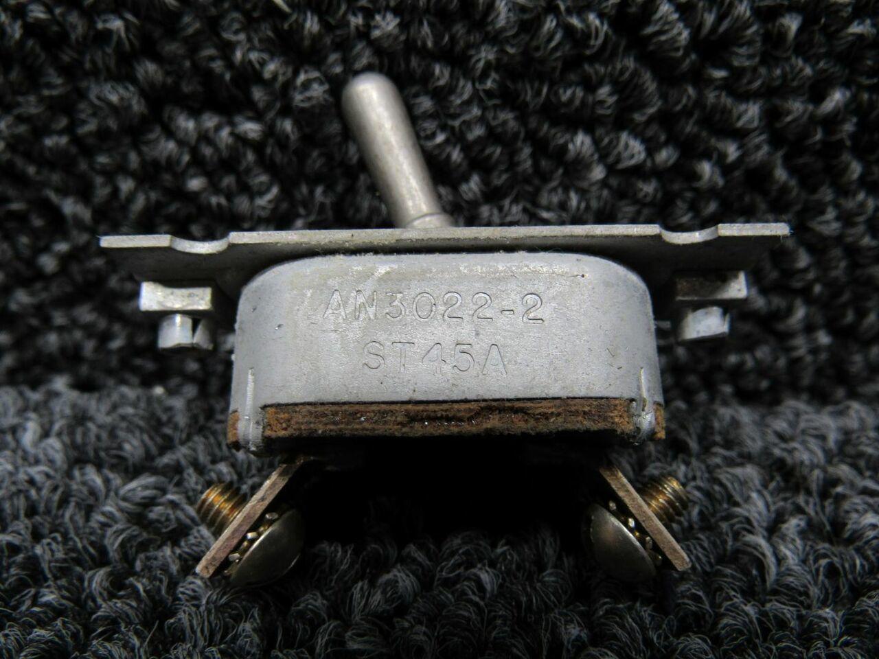 AN3022-2 (USE: ST45A) Toggle Switch Assembly (NEW OLD STOCK) (SA)