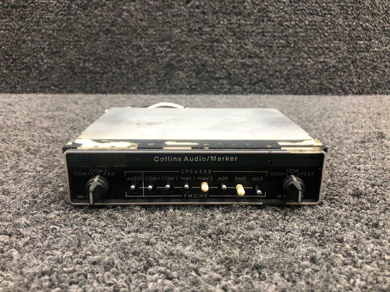 AMR-350 Cessna 172K Collins Audio Panel & Marker Beacon Receiver (14V)