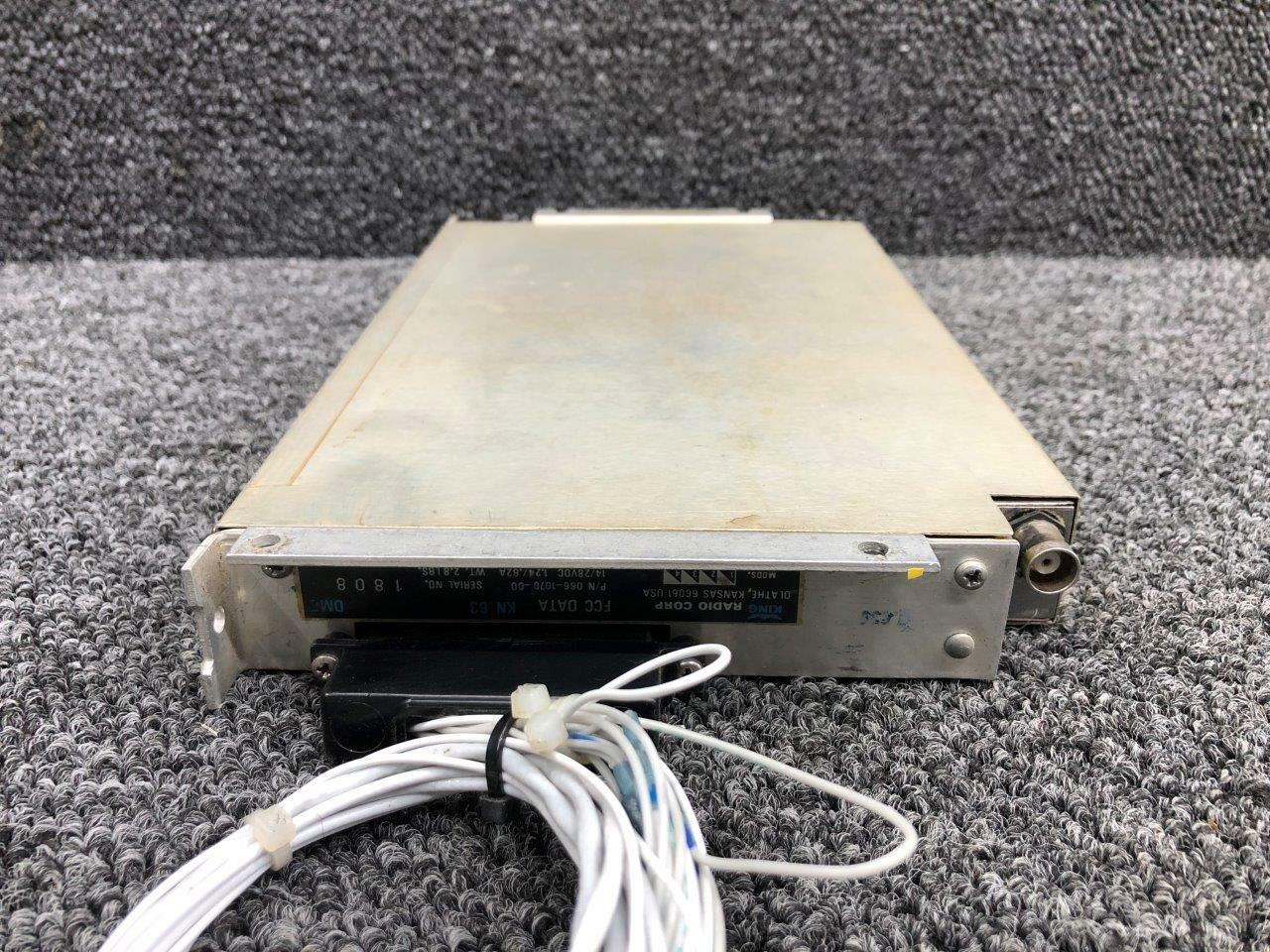 066-1070-00 Beech A36TC King Radio KN63 DME Computer Assembly (14-28V)