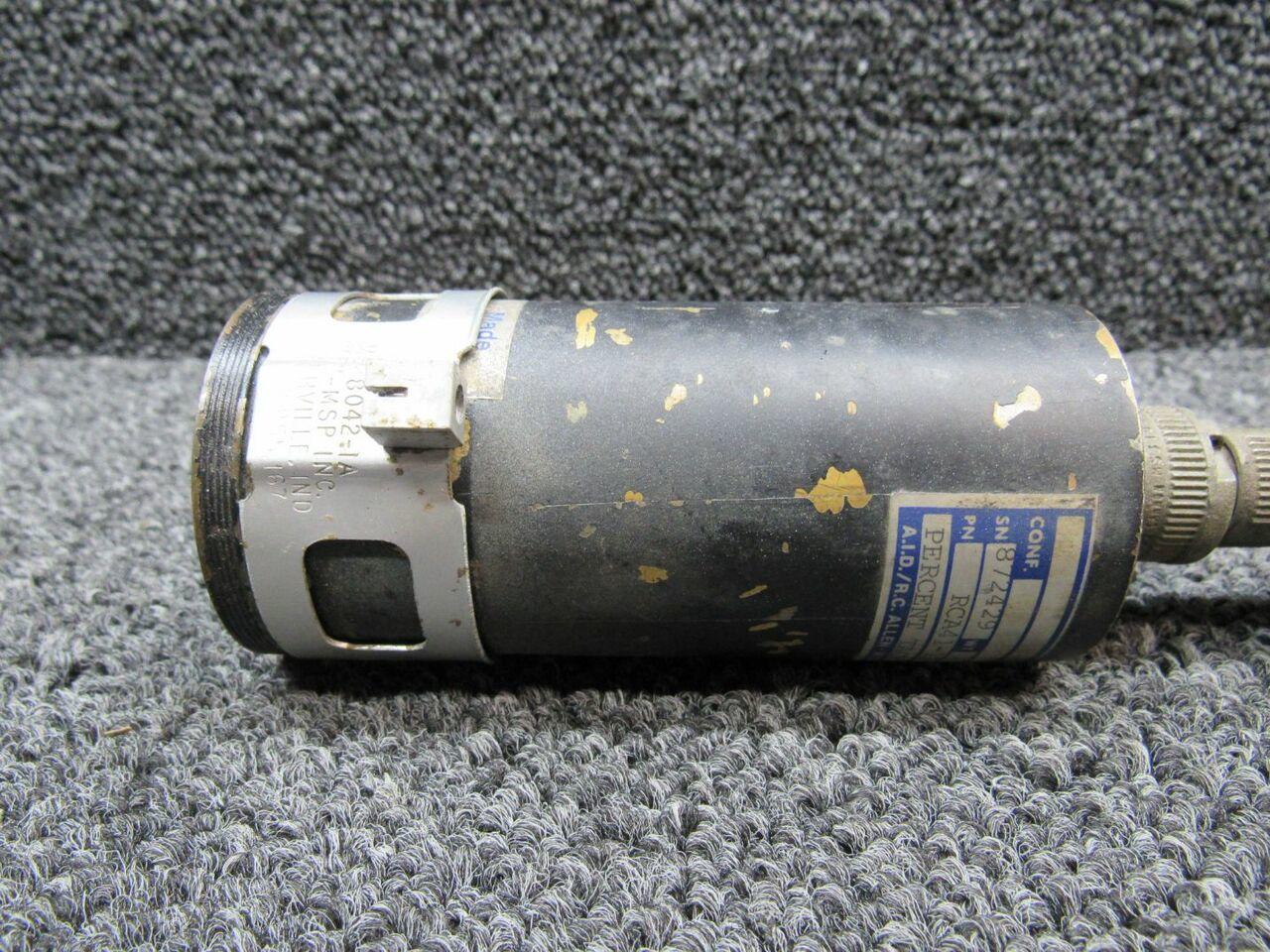 RCA41-12 RC Allen Percent Tachometer Indicator