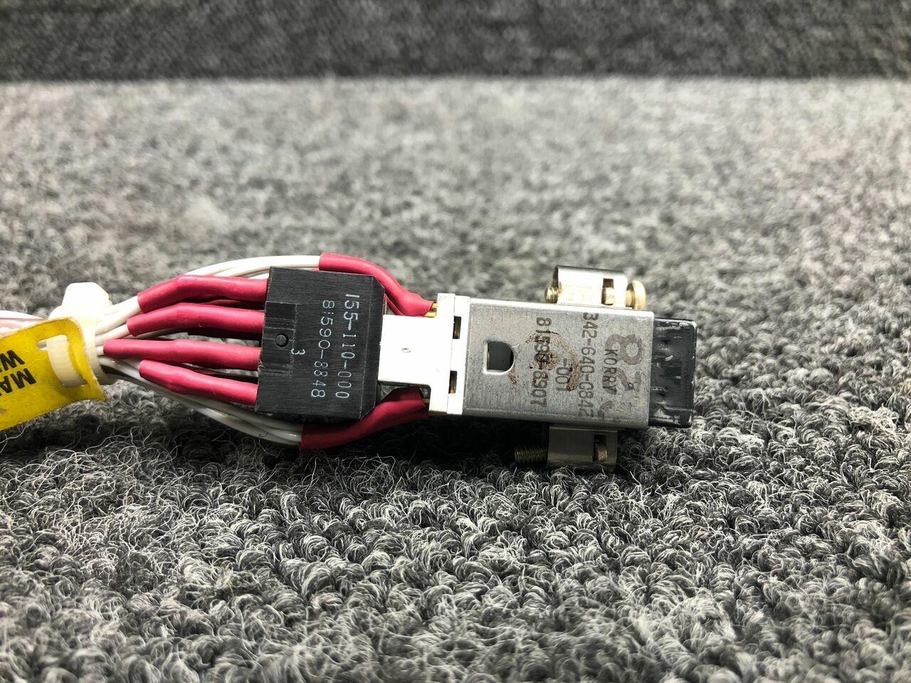 342-640-0842-001 Korry Ground Communication Push Button Switch (28V)