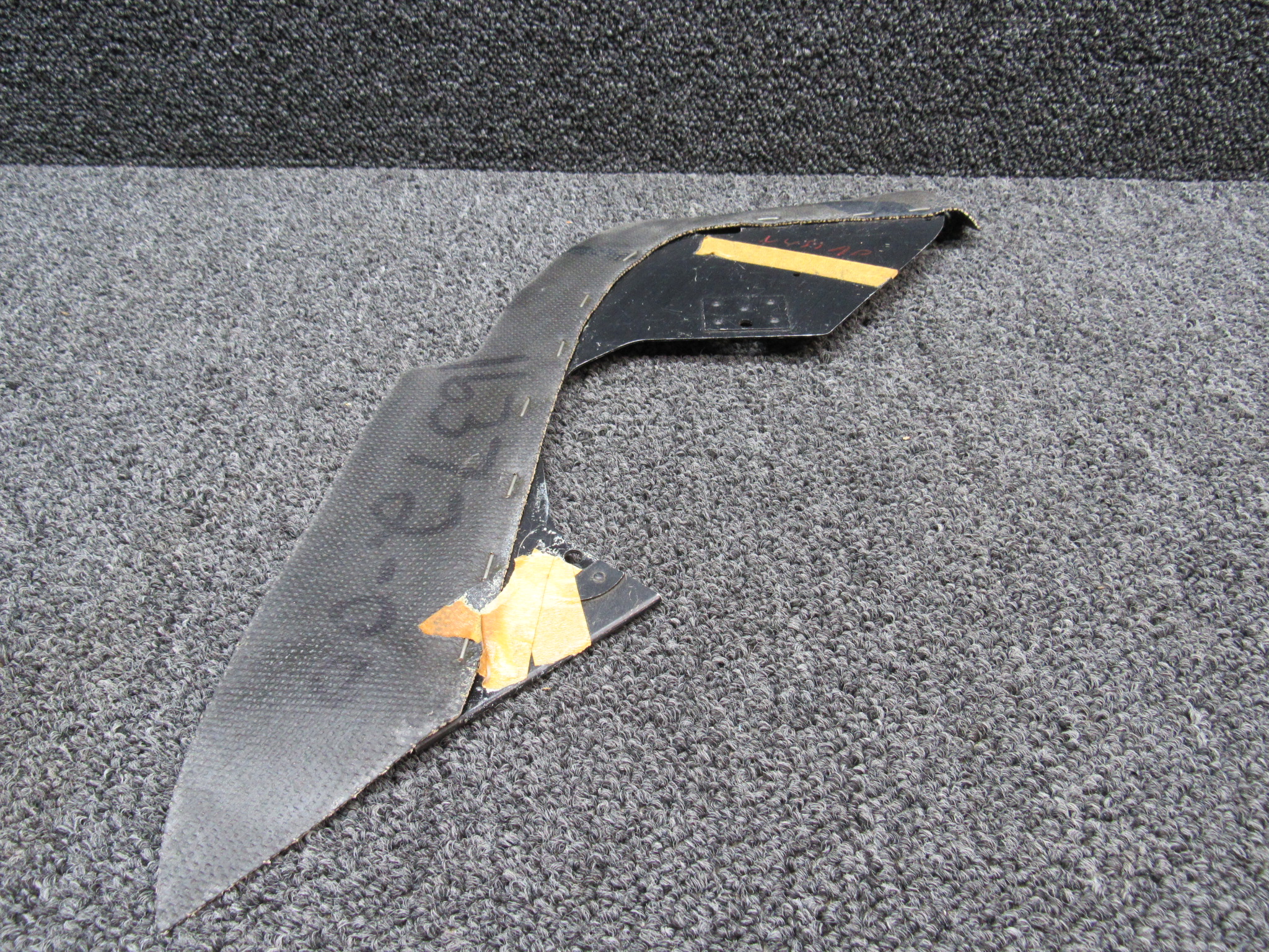 16372-000 Piper PA23 Engine Baffle Forward RH (NEW OLD STOCK) (SA)