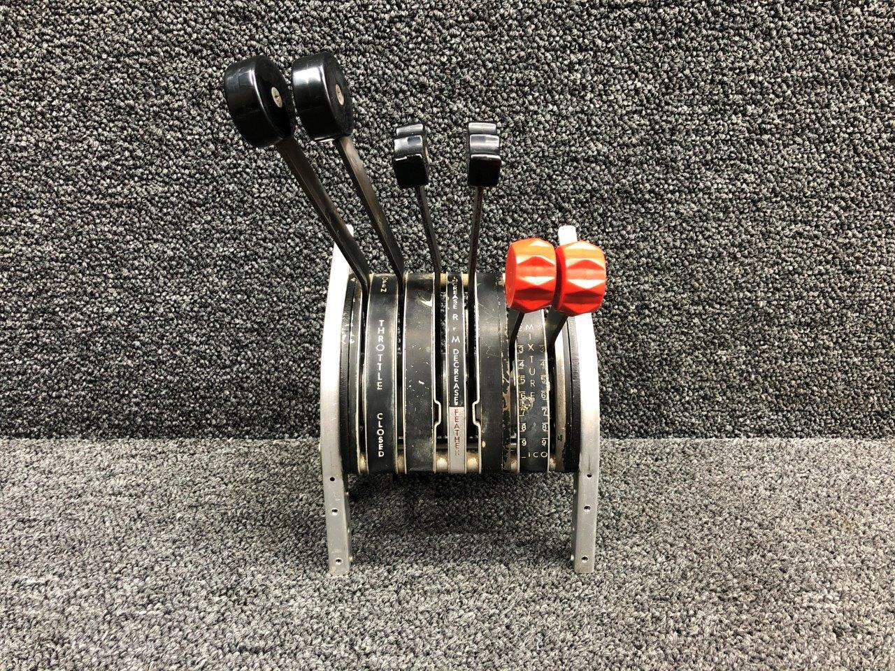 0861201-1 Cessna 310G Engine Control Quadrant Assembly W/ Levers