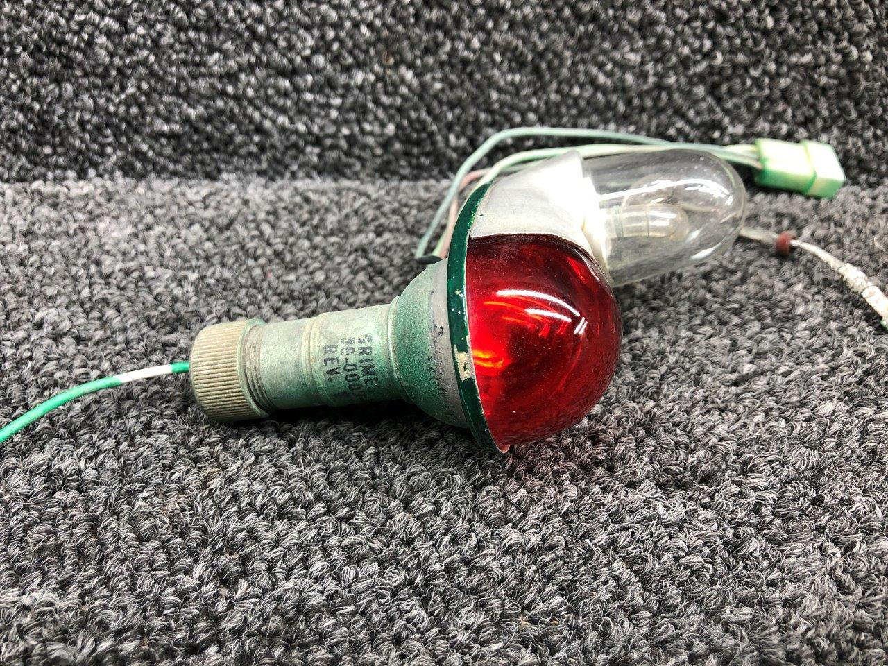 761-158 Piper PA24-250 Grimes Wing Navigation Light W/ Retainer, Lens ...