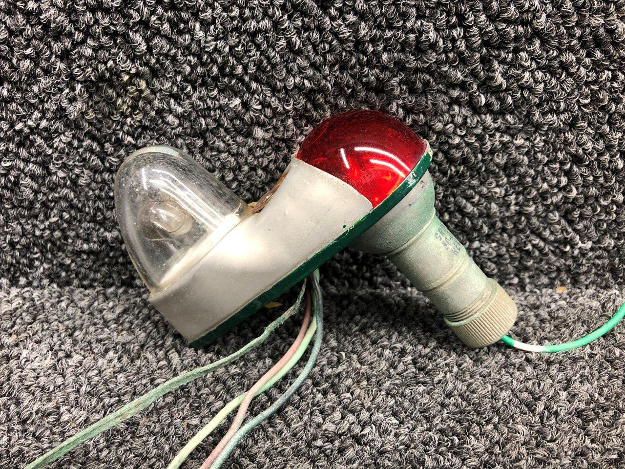 761-158 Piper PA24-250 Grimes Wing Navigation Light W/ Retainer, Lens ...