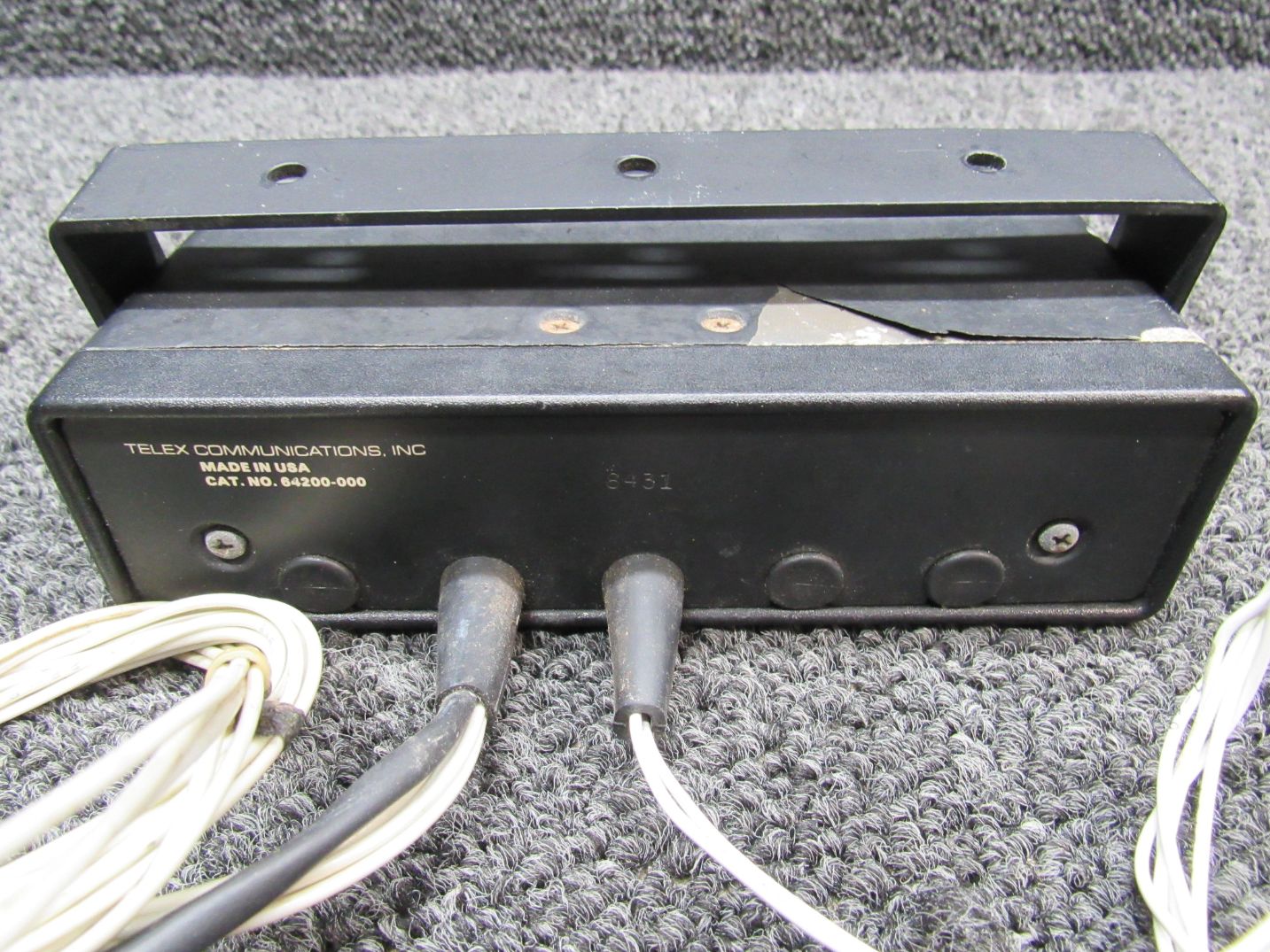 TC200 Telex Intercom Unit W/ Mounting Bracket