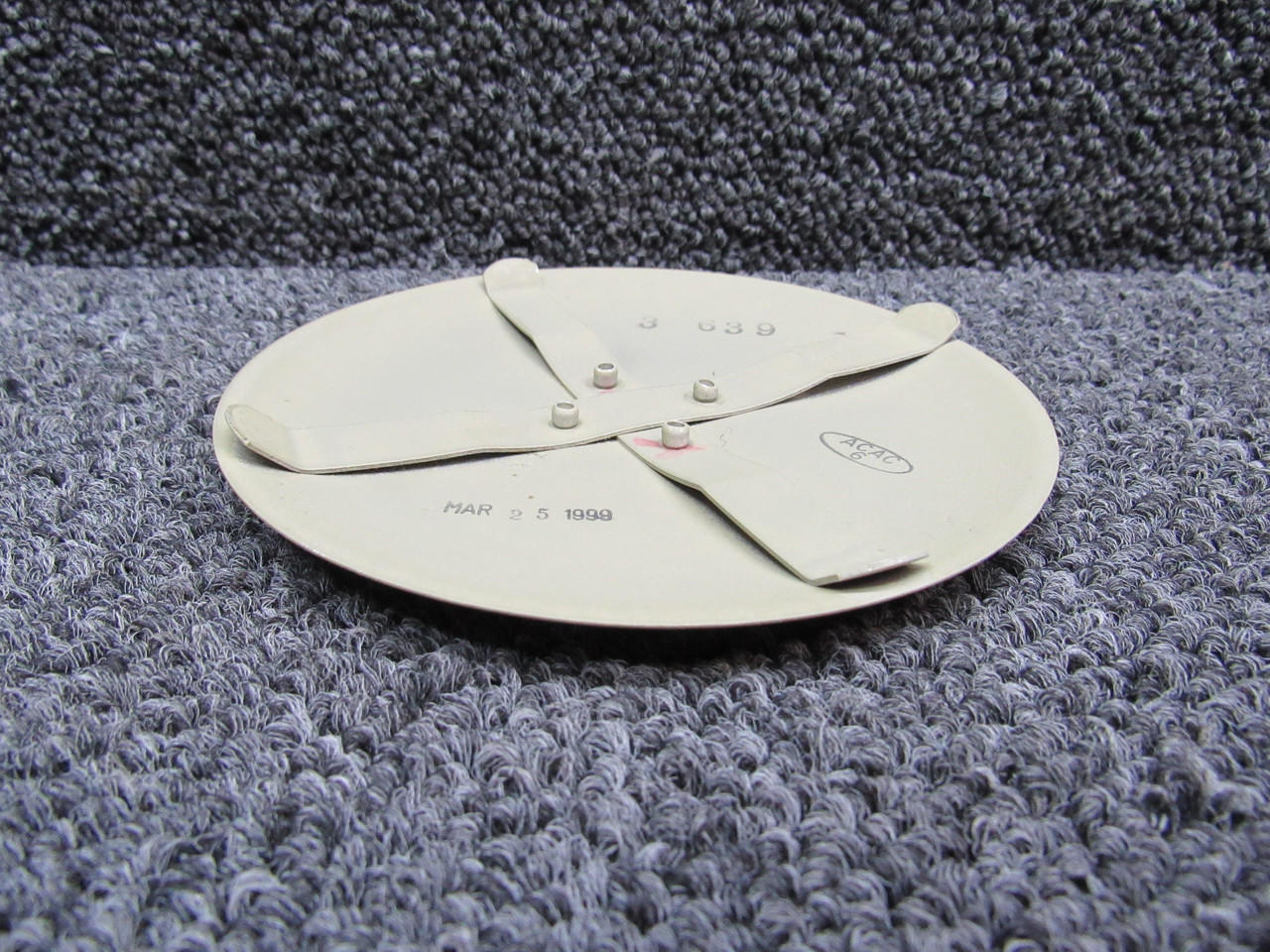 3-639 American Champion Citabria Inspection Plate Set of 5 (NOS) (SA)