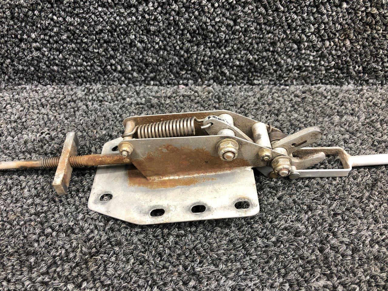 43700-2 / 43717-3 Rockwell 112A AFT Cabin Door Latch Assembly RH W/ Pushrod