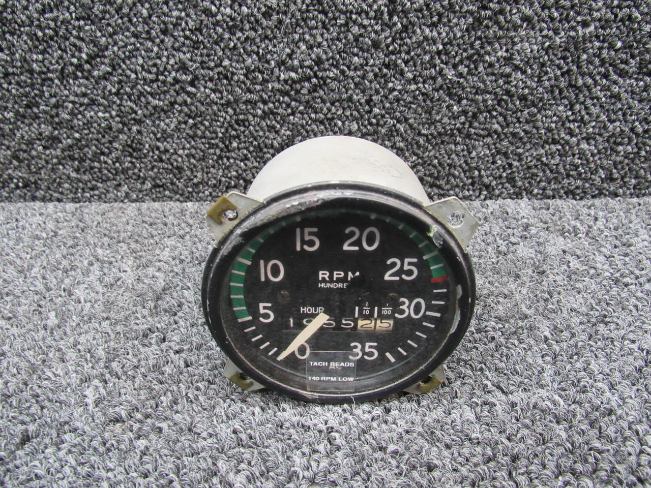 AC Mechanical Recording Tachometer Indicator (Hours: 1955.25)