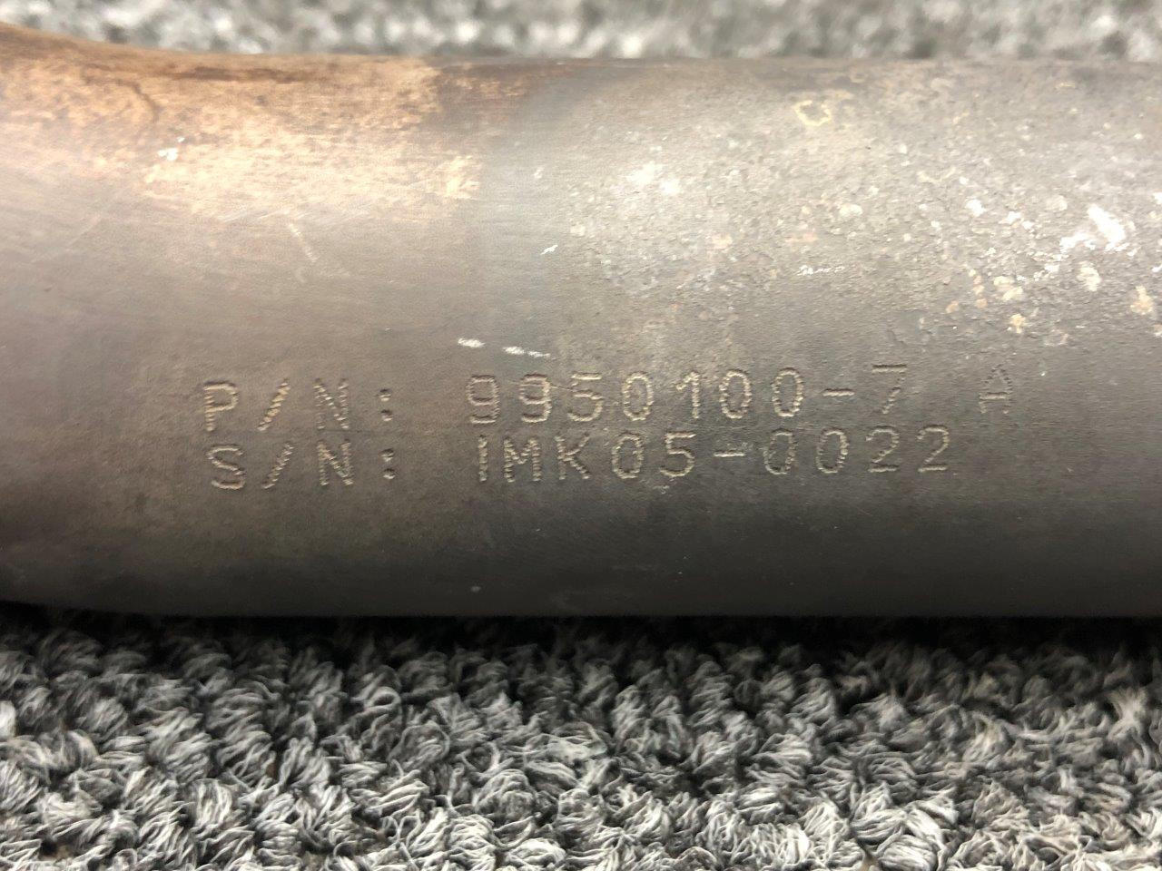 9950100-7 Continental O-200-D RH Forward Exhaust Riser