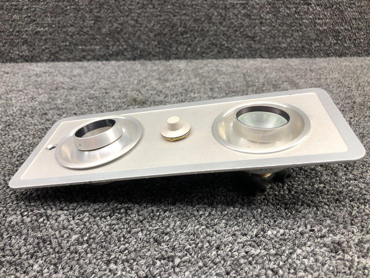 58-530104-1, 2565, 2515 Beech Wemac Overhead Panel has Light, Vent and ...