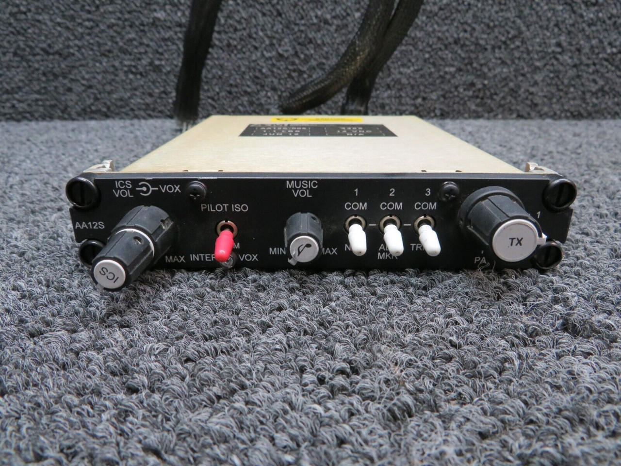 AA12S-005 Anodyne Audio Selector Panel (Volts: 14)