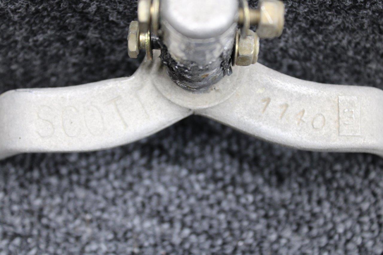 750-330 Piper PA18-150 Scott 1140 Rudder Arm Assembly