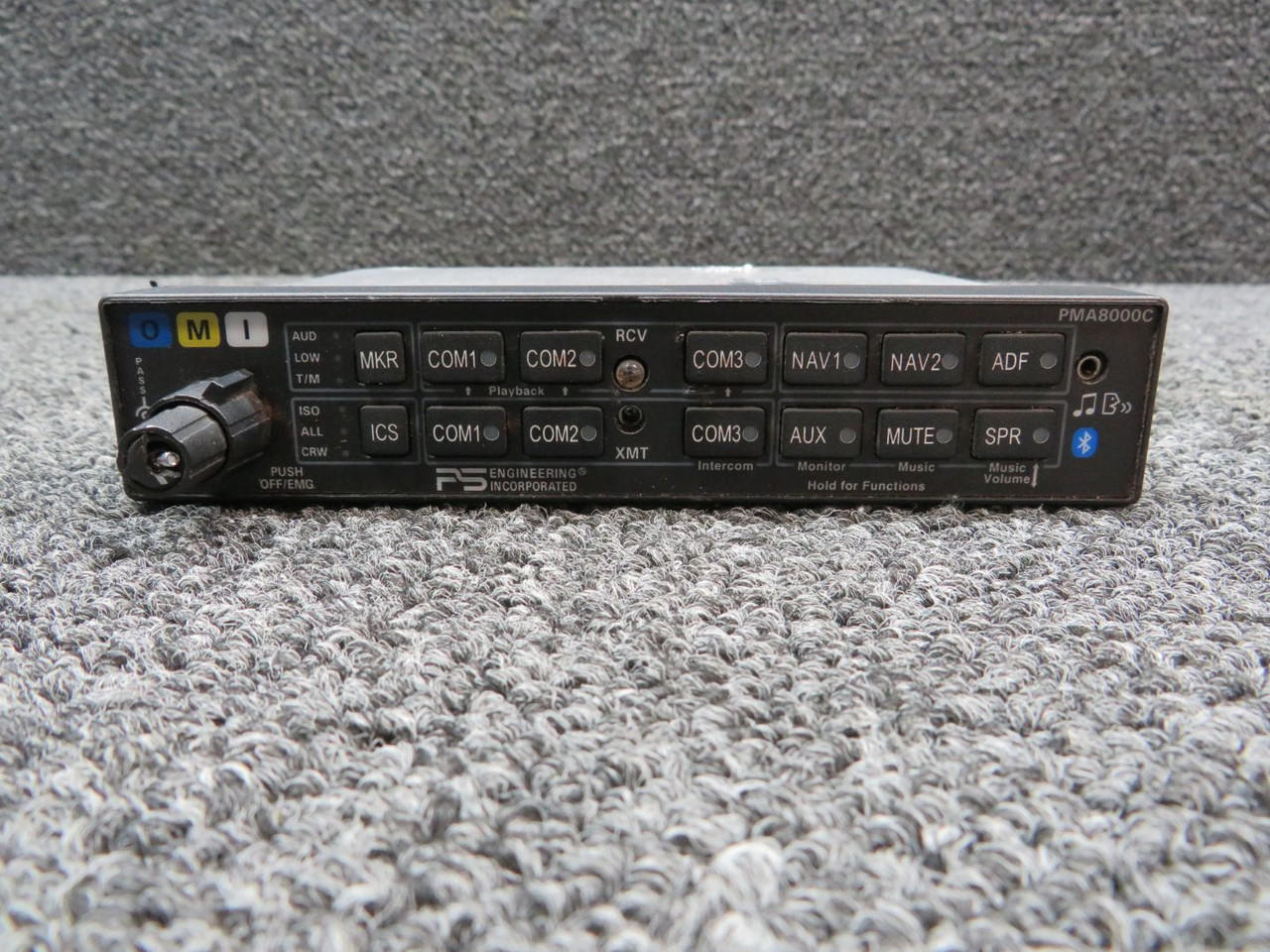 050-890-0303 PS Engineering PMA8000C Audio Selector Panel - No Tray ...