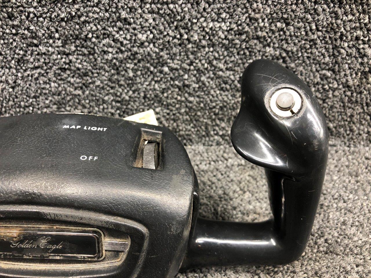 5261001-14 Cessna 421C Co-Pilot Control Wheel with Map Light, Trim, Mic ...