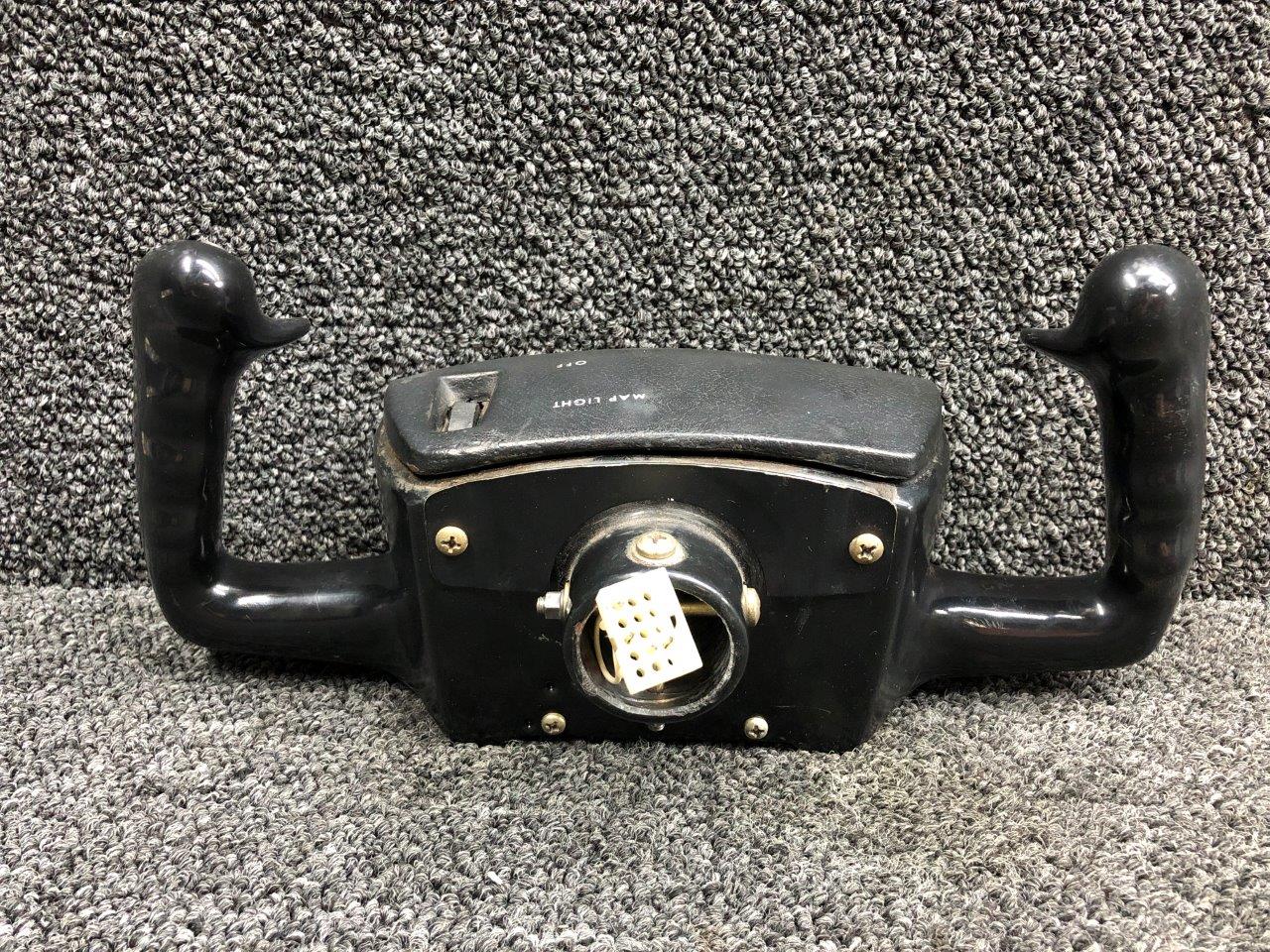 5261001-14 Cessna 421C Co-Pilot Control Wheel with Map Light, Trim, Mic ...