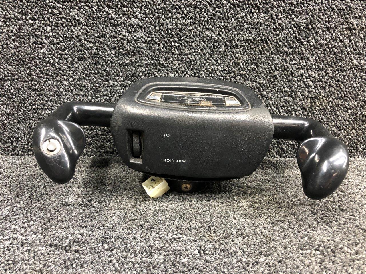 5261001-14 Cessna 421C Co-Pilot Control Wheel with Map Light, Trim, Mic ...