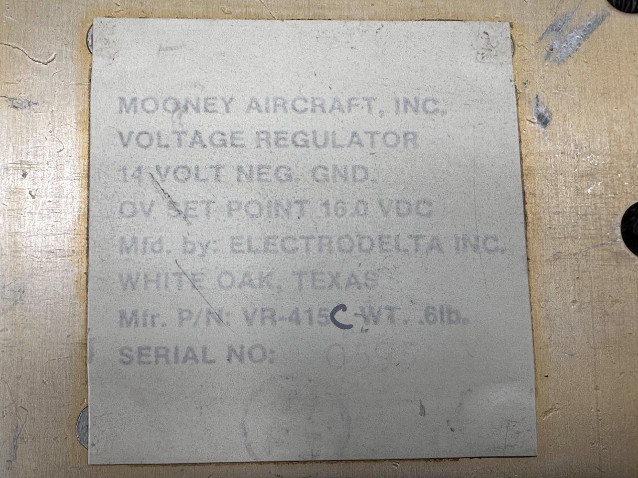VR-415C Electrodelta Voltage Regulator (14 Volts)