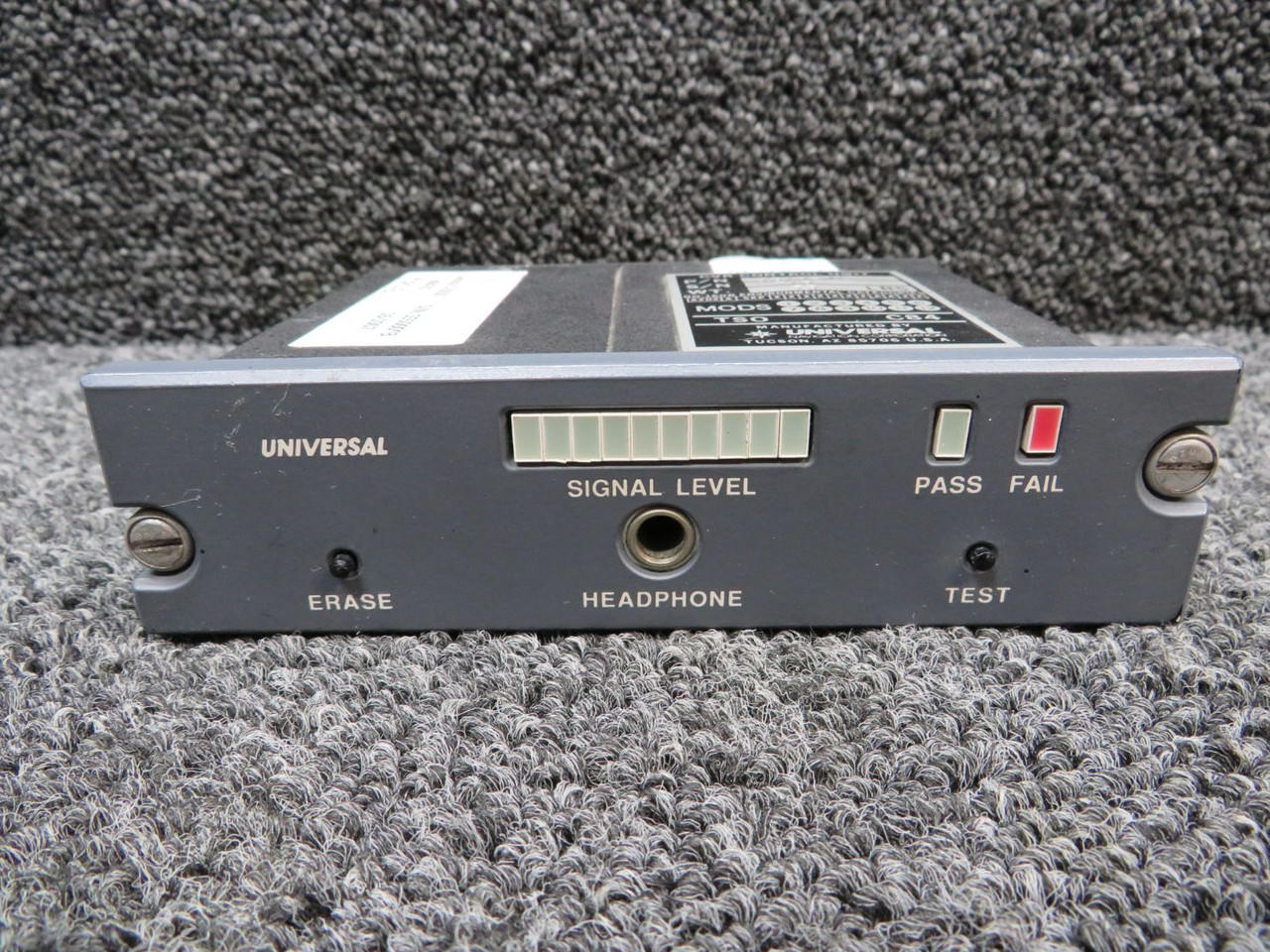 1610-01 Universal Navigation Corp. CVR Control Unit For Sale