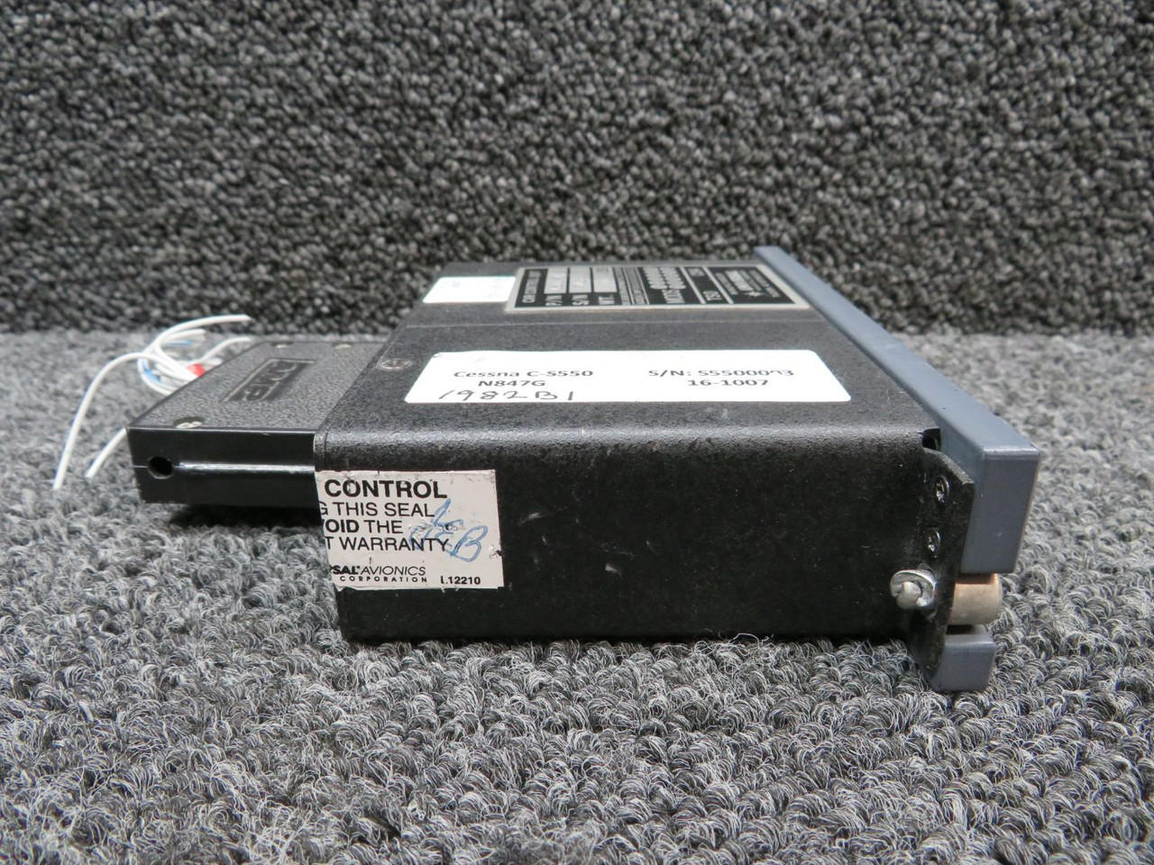 1610-01 Universal Navigation Corp. CVR Control Unit For Sale
