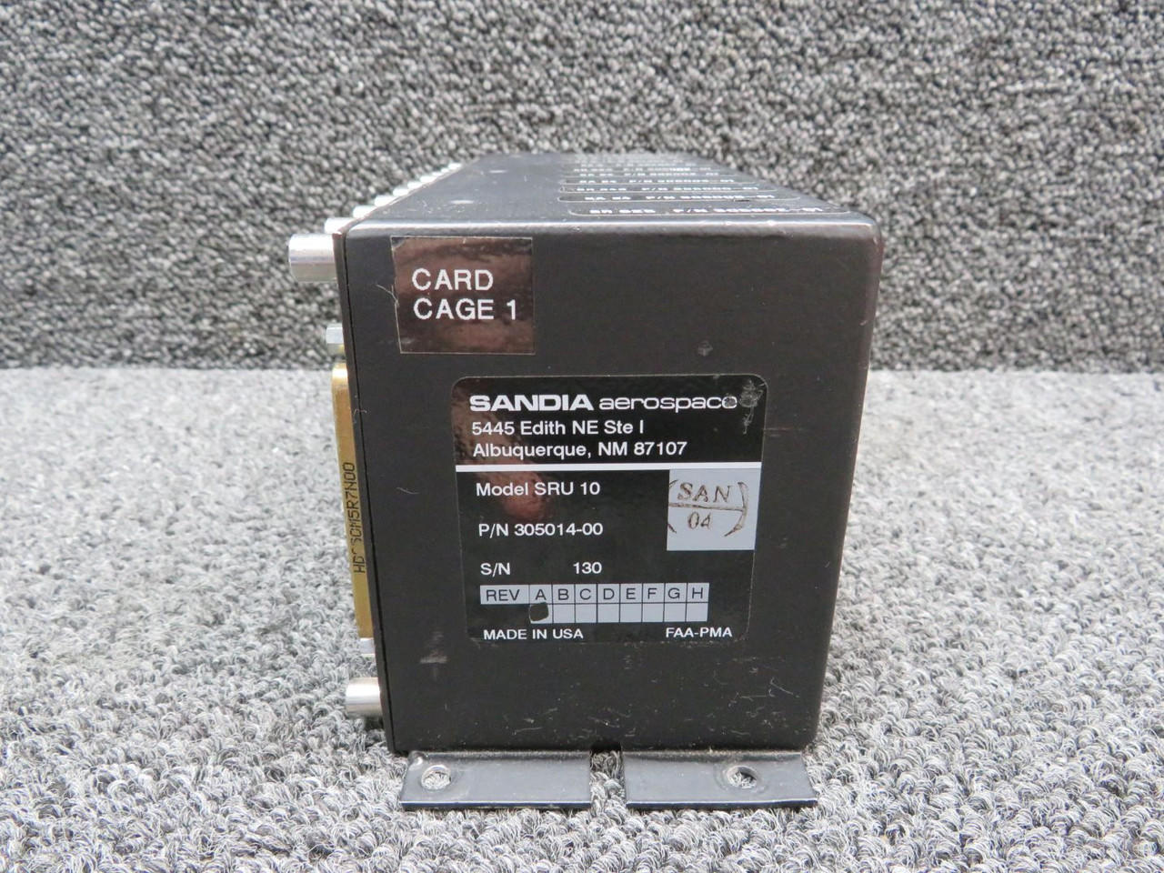 305014-00 Sandia SRU-10 Switching Module Assembly w Mods and Modules