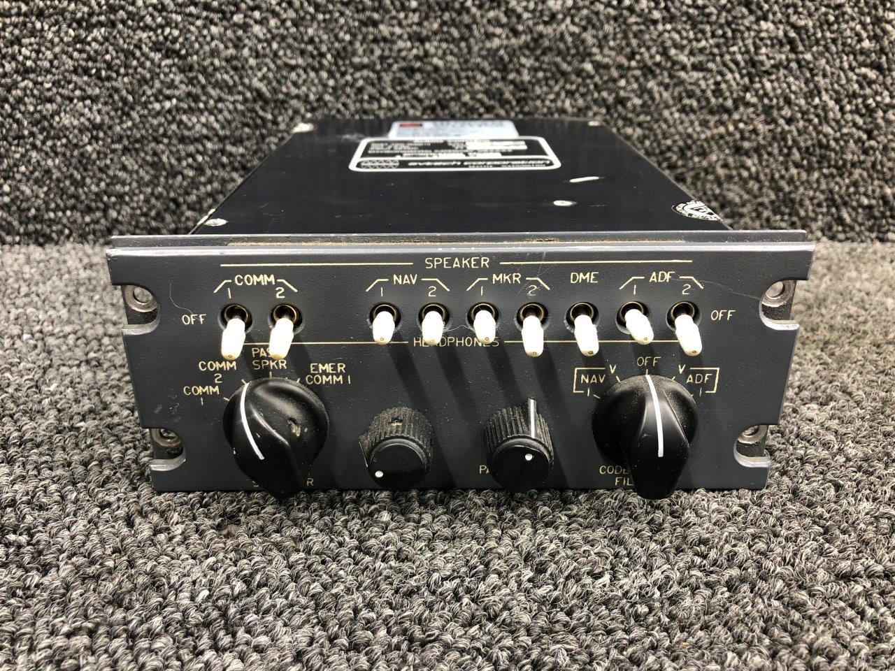 1660-1 Avtech Corp Audio Control Unit with Modification, 28 Volts For Sale
