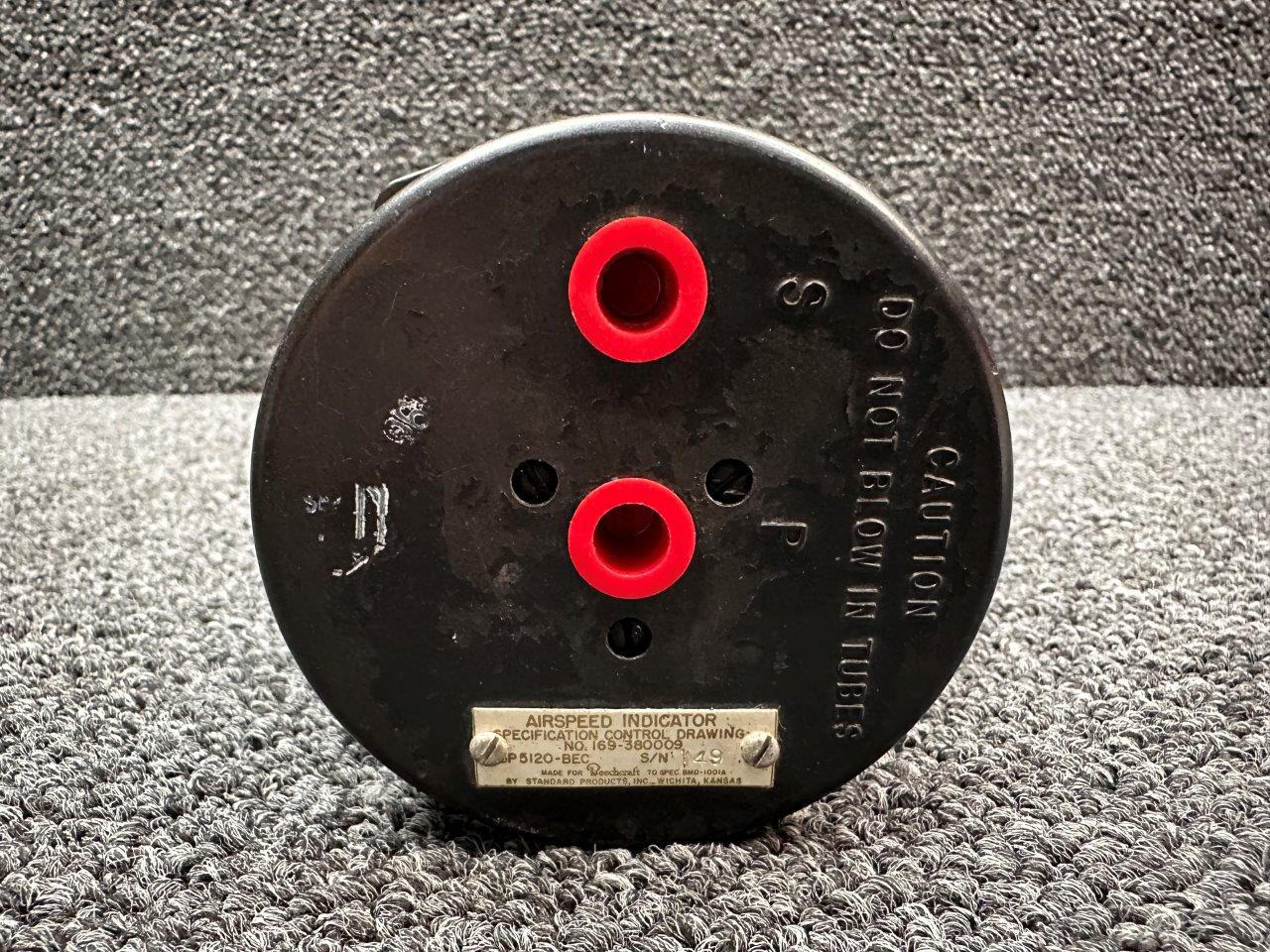 169-380009 Standard Products True Airspeed Indicator (0-170 Knots)