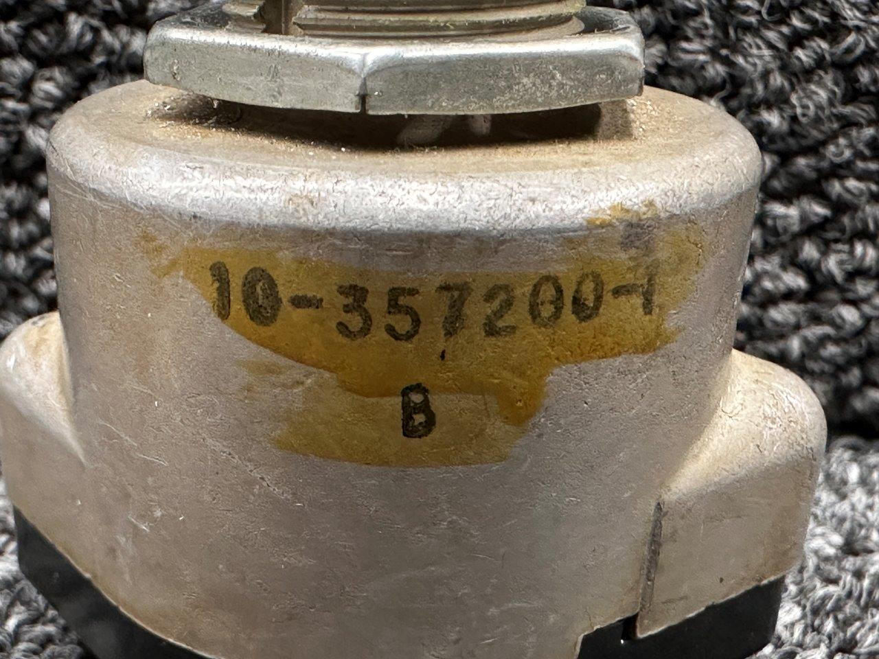 10-357200-1 Bendix Ignition Switch with Keys | BAS Aircraft Salvage