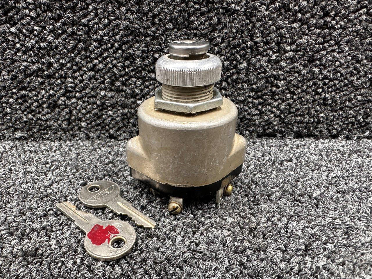 10-357200-1 Bendix Ignition Switch with Keys | BAS Aircraft Salvage