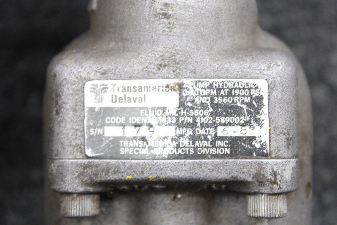 4102-589002 (Alt: 26802-810) Transamerica Hydraulic Pump Assy