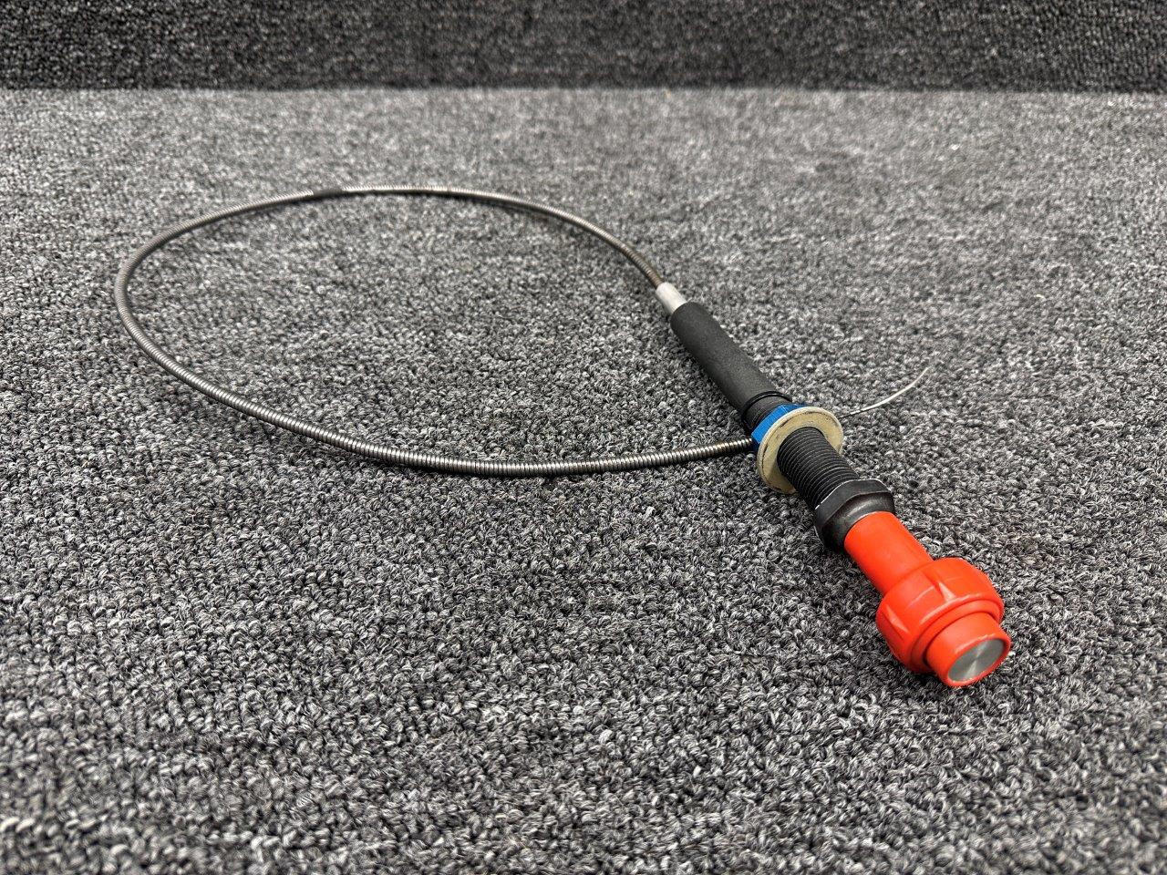 9862010-5 (Use: 345-024-4) Cessna 172N Vernier Mixture Control Cable (37”)