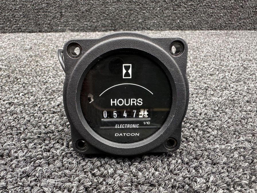 873-IB Datcon Electronic Hour Meter Indicator- Hours: 547.7