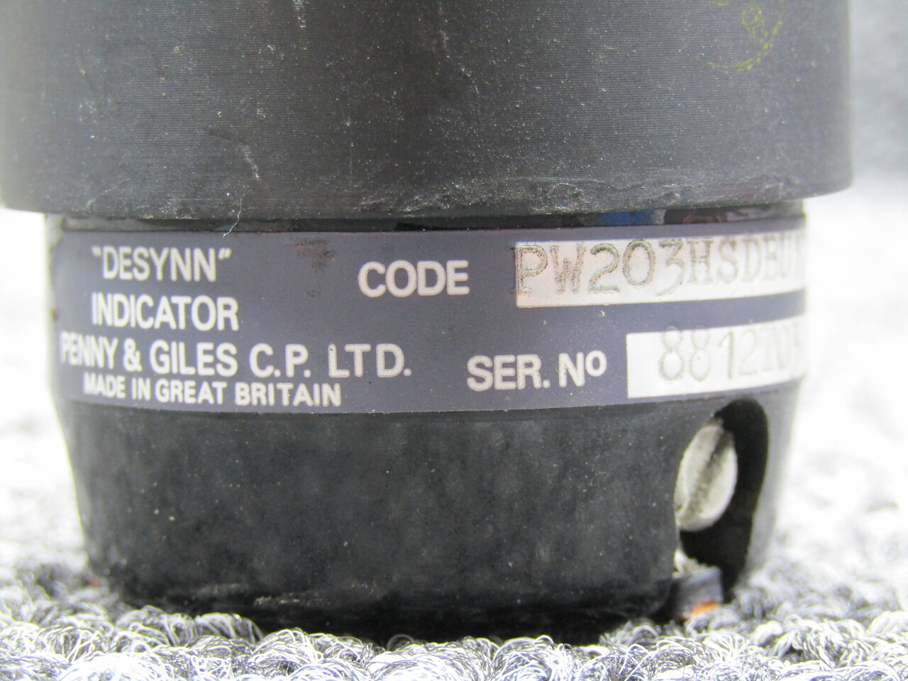 PW203HSDBU17 Penny & Giles Desynn Indicator Voltage 24