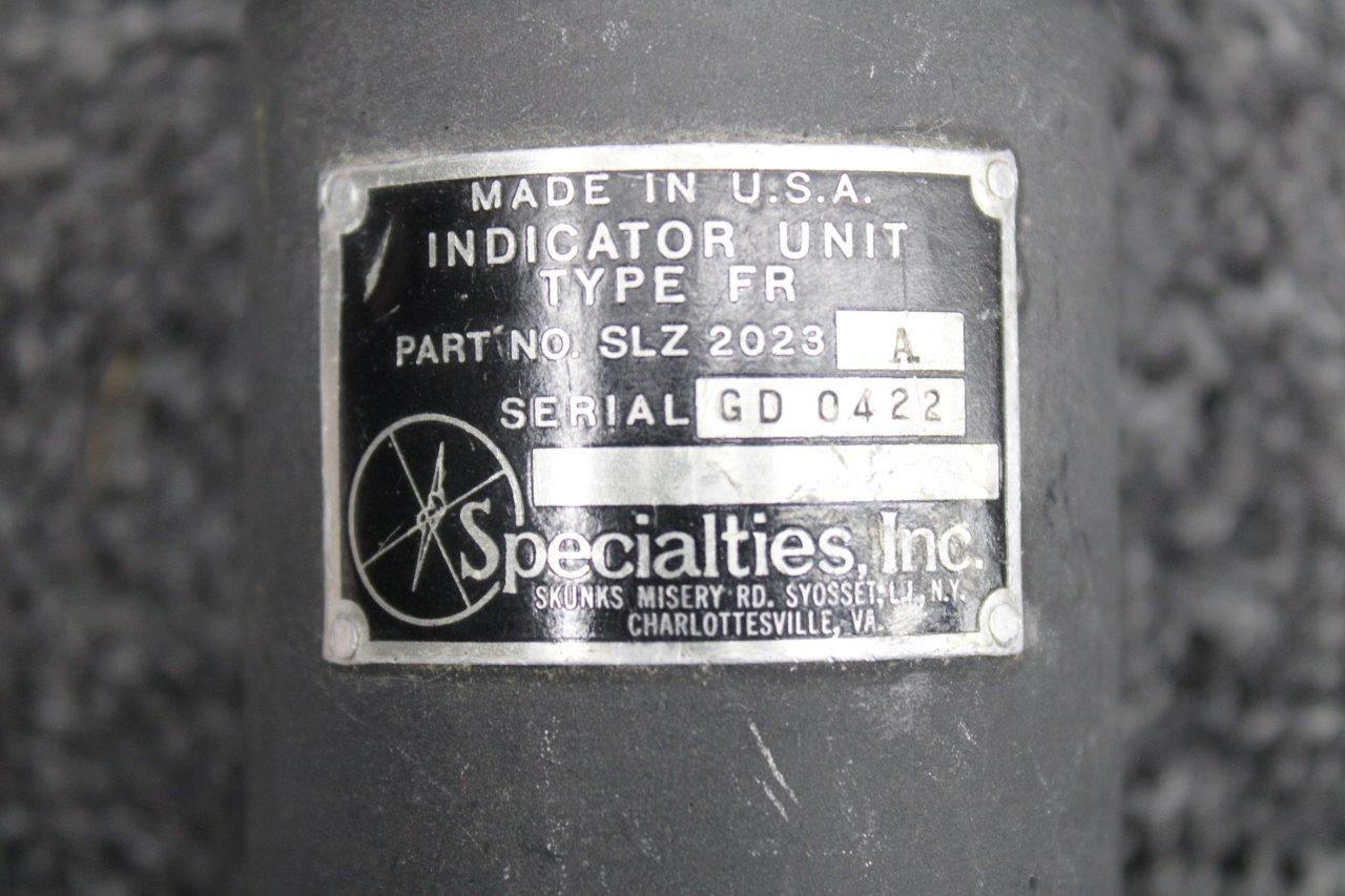 SLZ2023A Specialties Inc Angle of Attack Indicator (Type: FR) For Sale