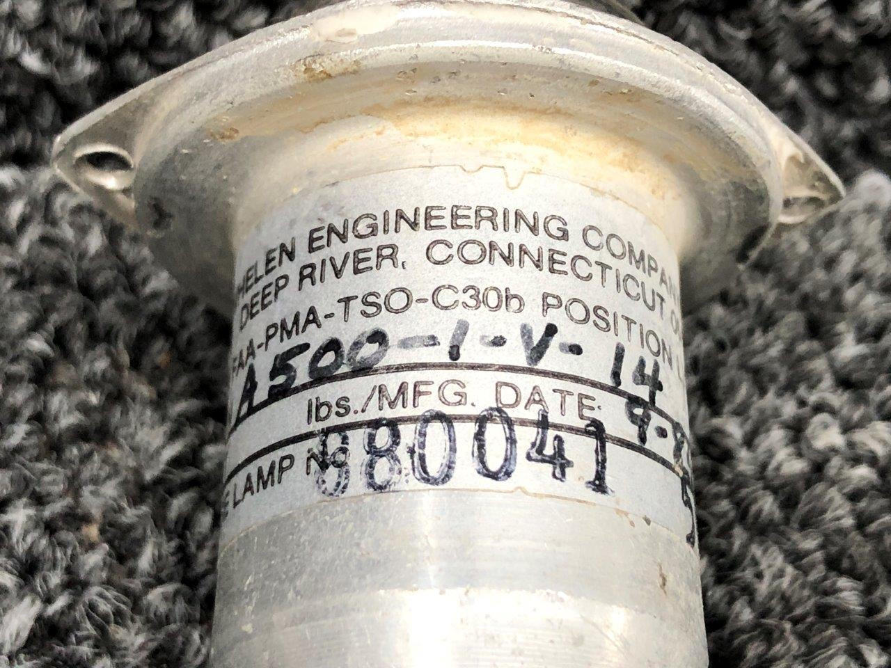 A500-1-V-14 Whelen Strobe Light Assembly (14 Volts , Minus Lens)