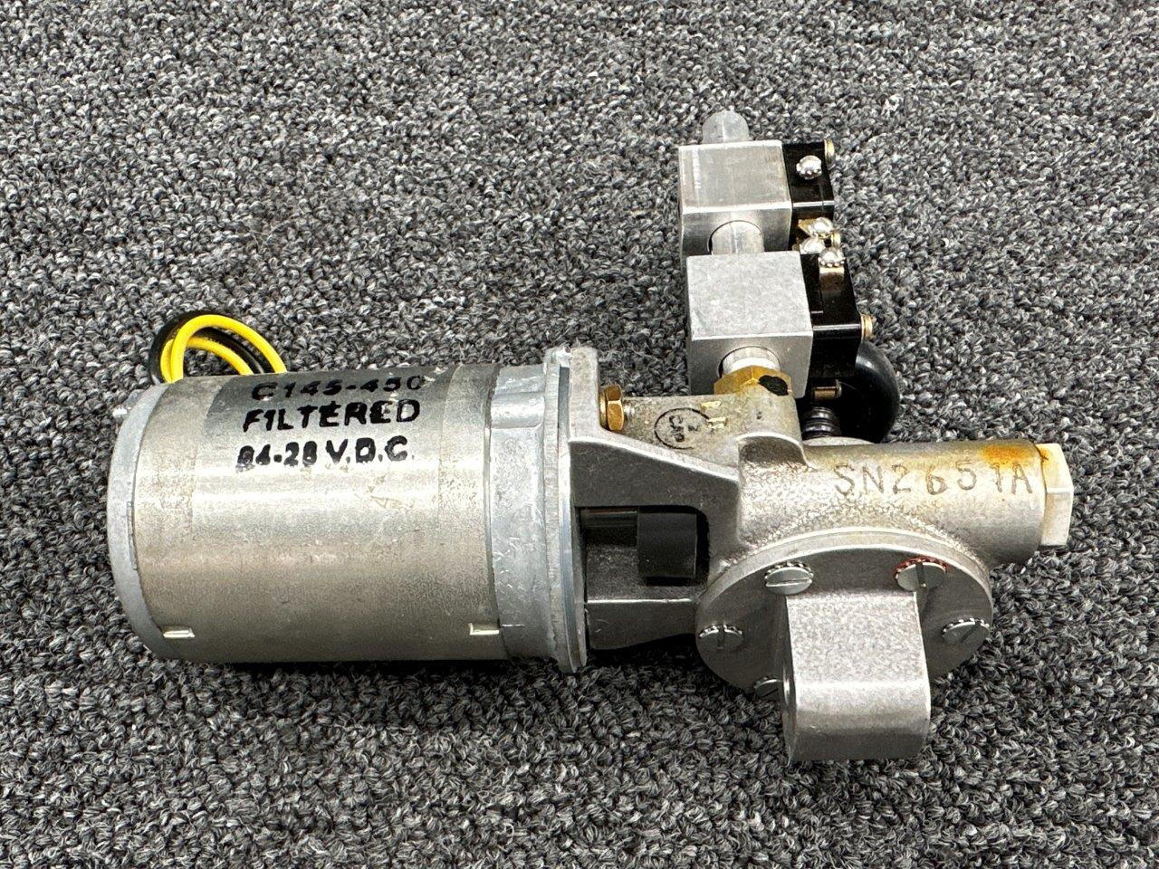 D145-00-36 Commercial Aircraft Products Flap Actuator and Motor, Has ...