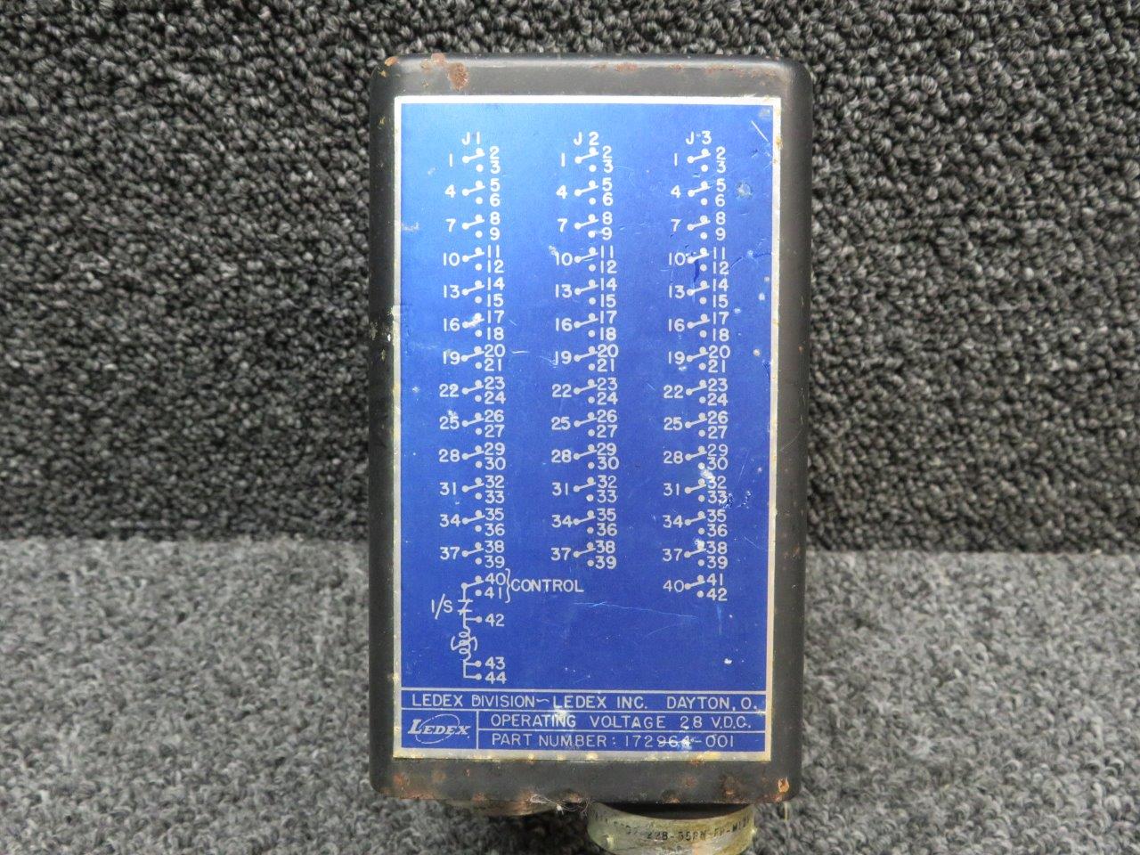 172964-001 Bombardier 40PDT Ledex Relay Unit