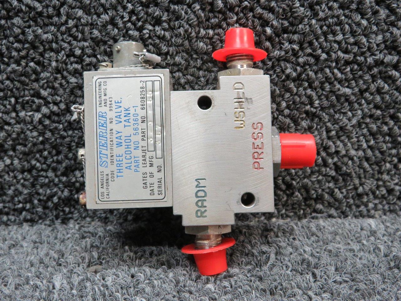 56360-1 Sterer Alcohol Tank Valve Three Directions