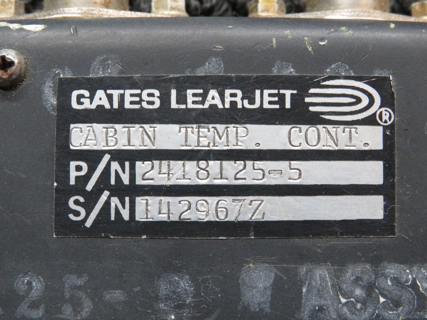 2418125-5 Gates Lear Jet Cabin Temp Controller