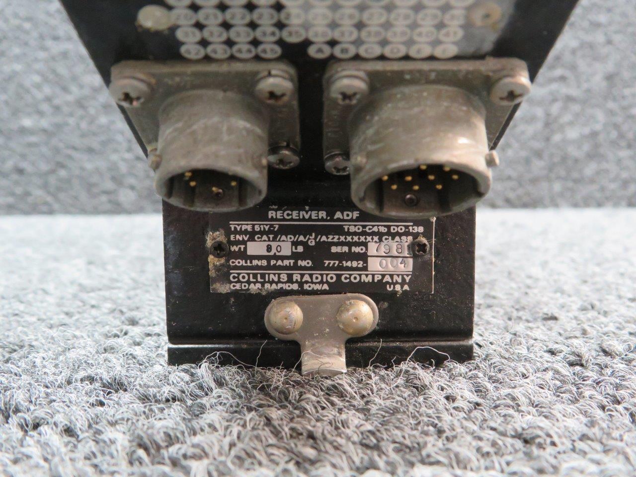 777-1492-003 Collins 51Y-7 Modified ADF Receiver