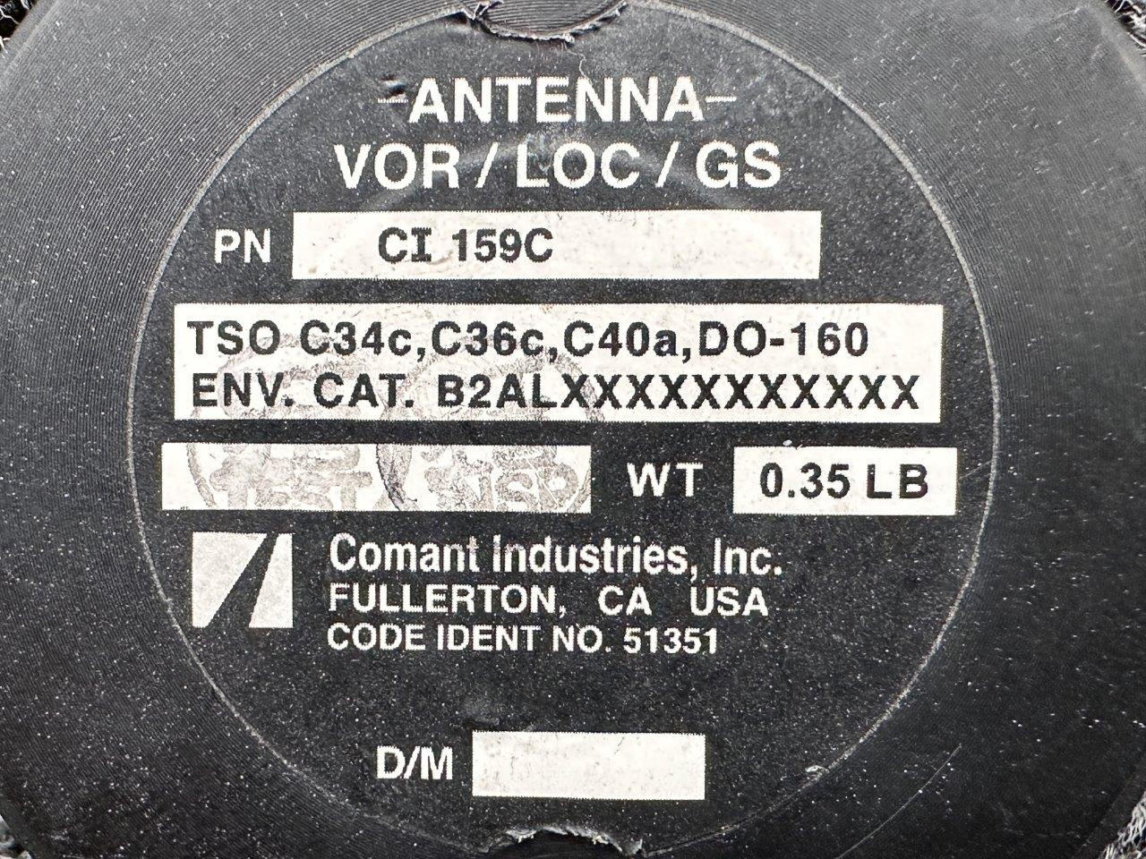 CI-159C Comant VOR, LOC, GS Antenna Base (Minus Rods) For Sale