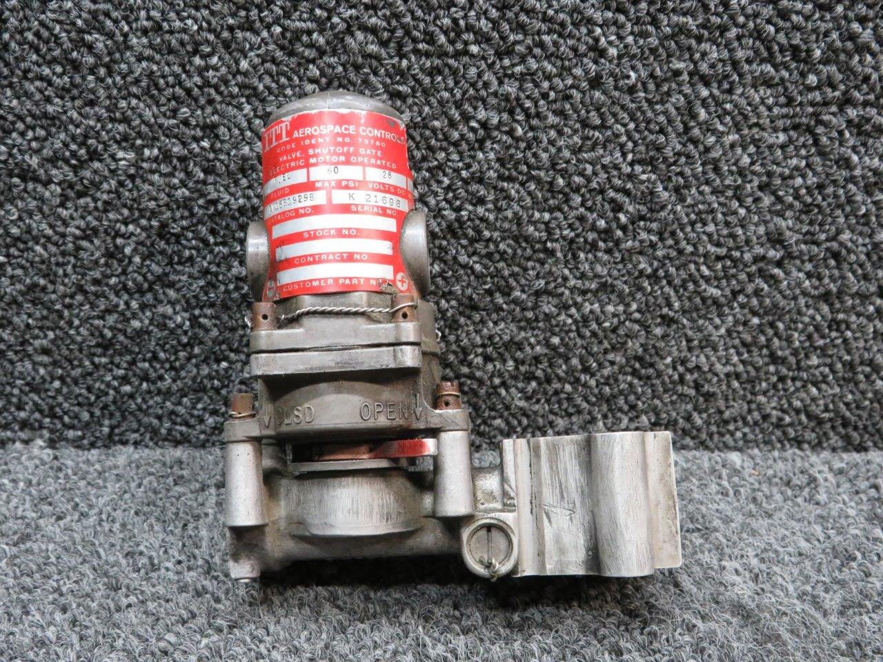 AV16B1929B ITT Aerospace Controls Fuel Motor Electric Shut Off Valve