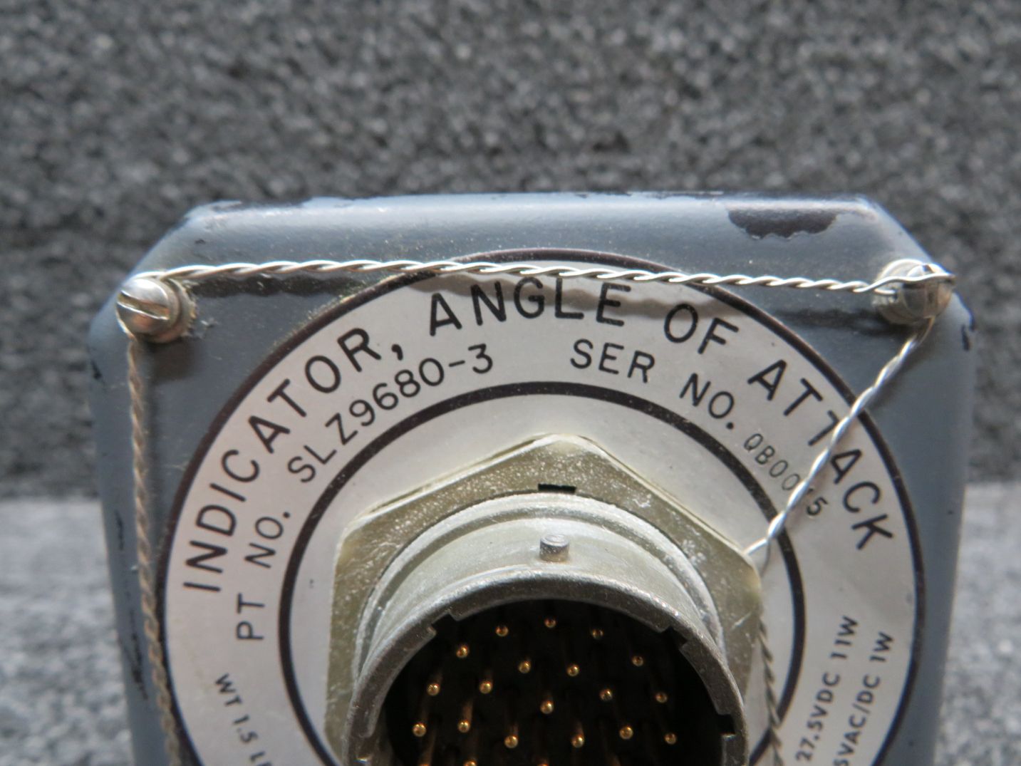 SLZ9680-3 Teledyne Avionics Indicator, Angle of Attack Indicator