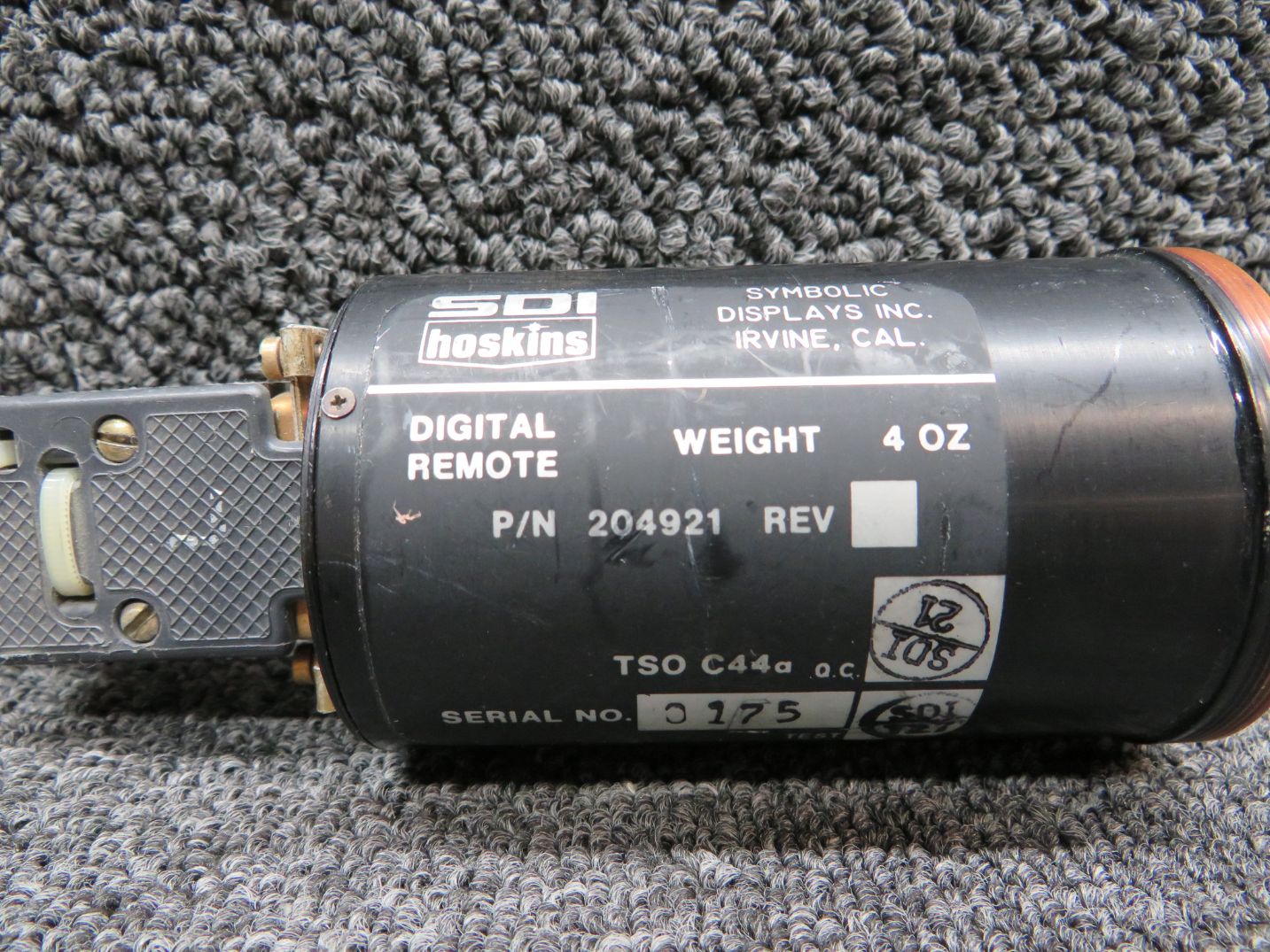 204921 SDI Hoskins Digital Fuel Indicator, Fuel Flow Indicator Hoskins