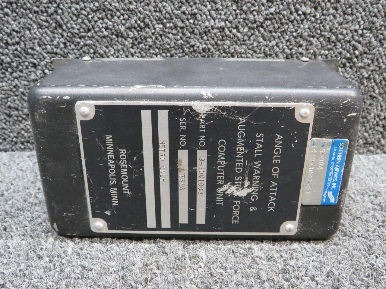 9-20C1008 Rosemount AOA Stall Warning and Augmented Stick Force ...