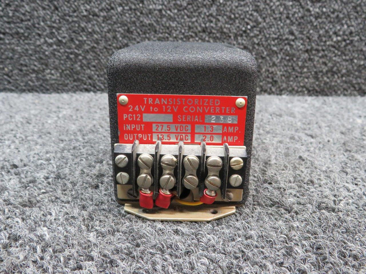 PC12 Transistorized Converter, Volts: 24 to 12 For Sale