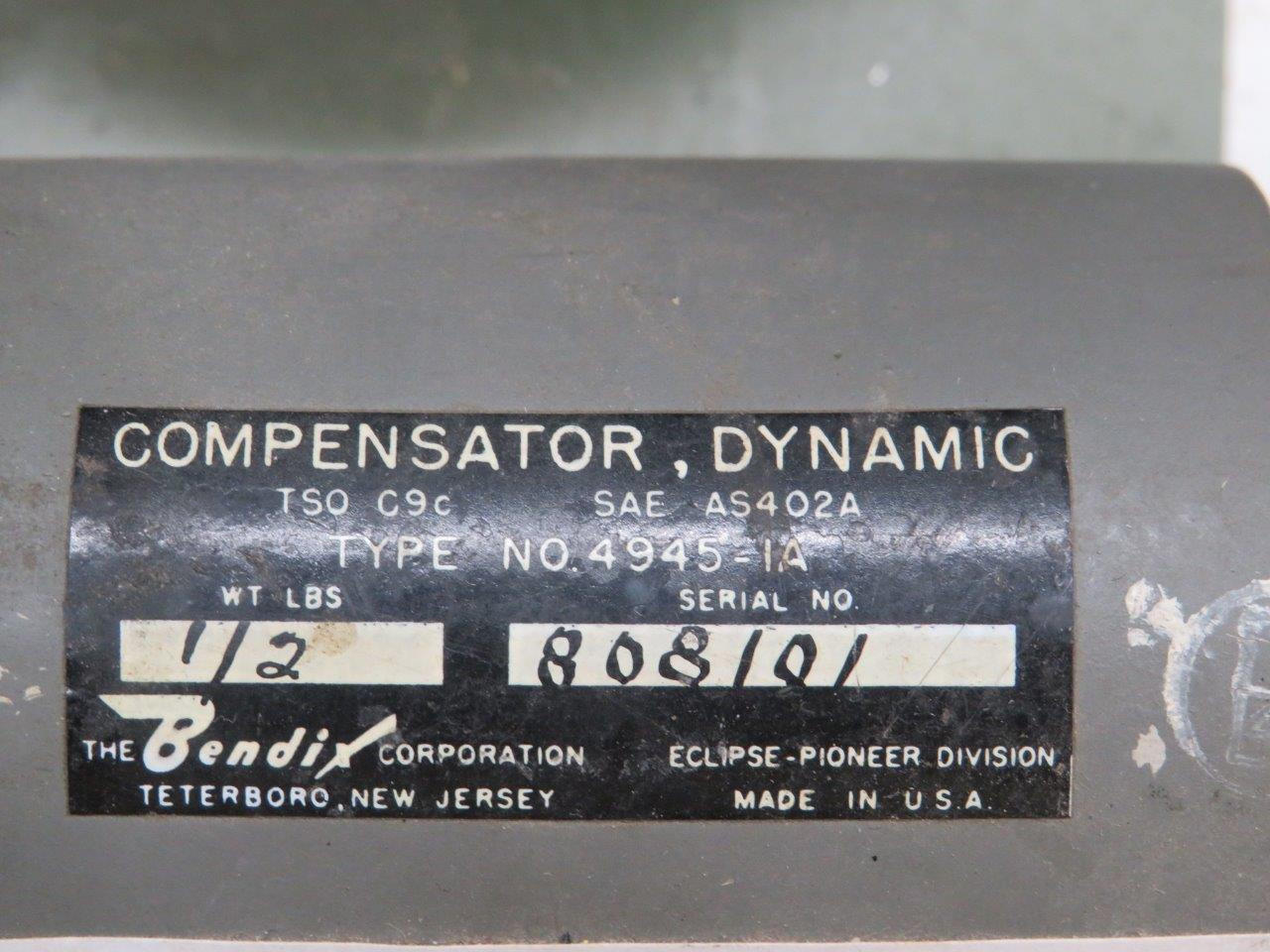 1903025-1 Bendix Differential Pressure Switch Comes With 4945-1A ...