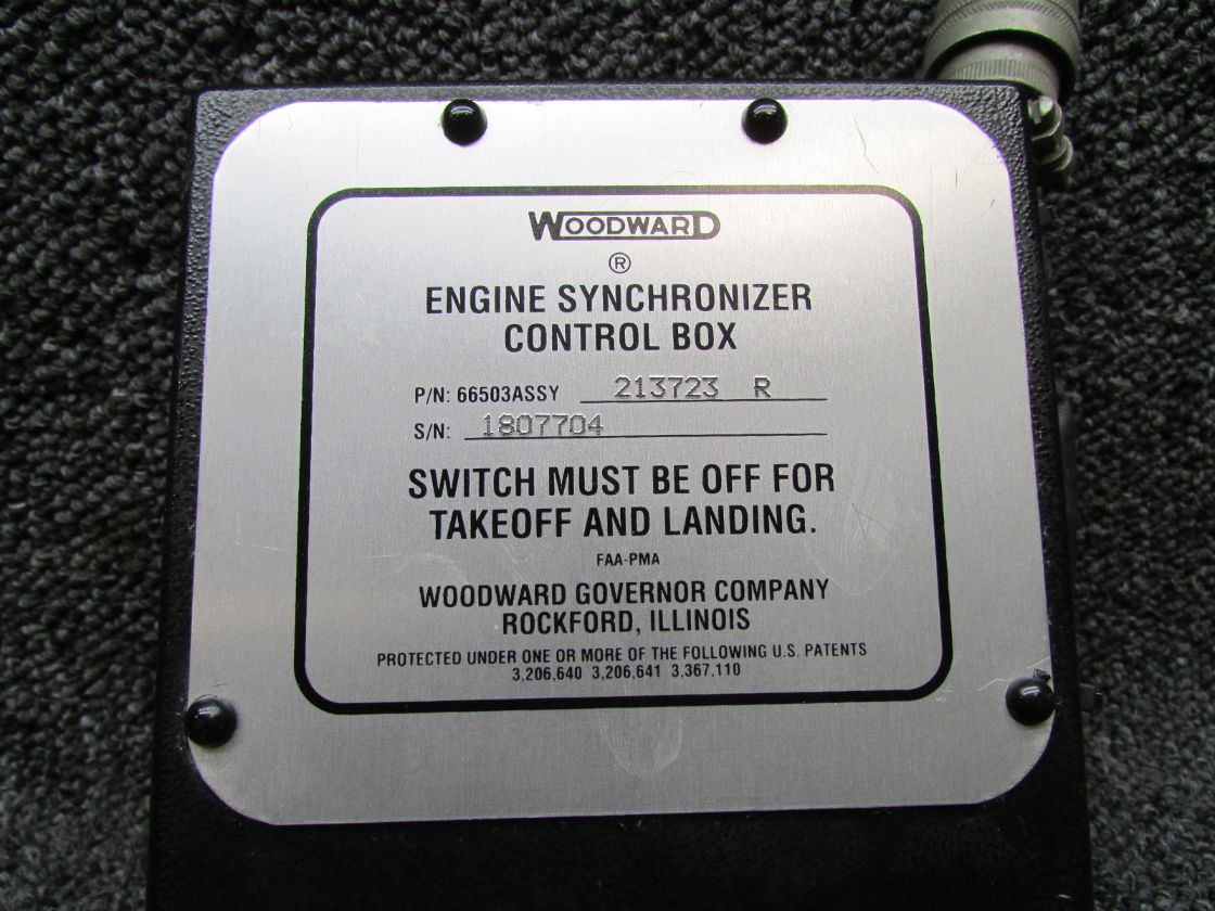 66503ASSY-213723R Woodward Engine Synchronizer Control Box For Sale
